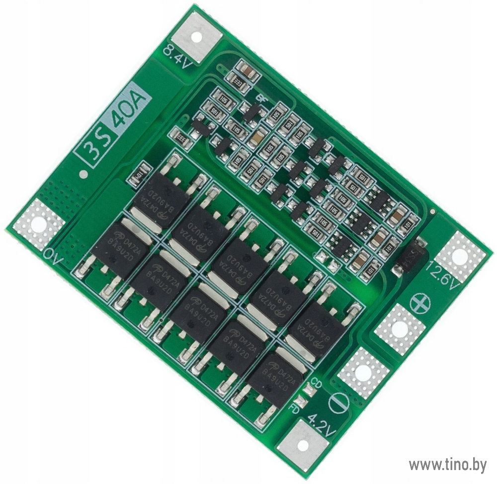 Контроллер (BMS) 3S 40A с балансировкой купить
